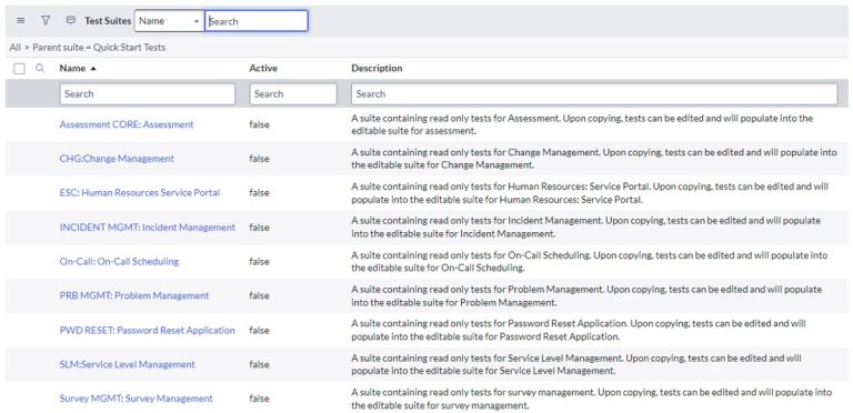 Automated Test Framework in ServiceNow Platform