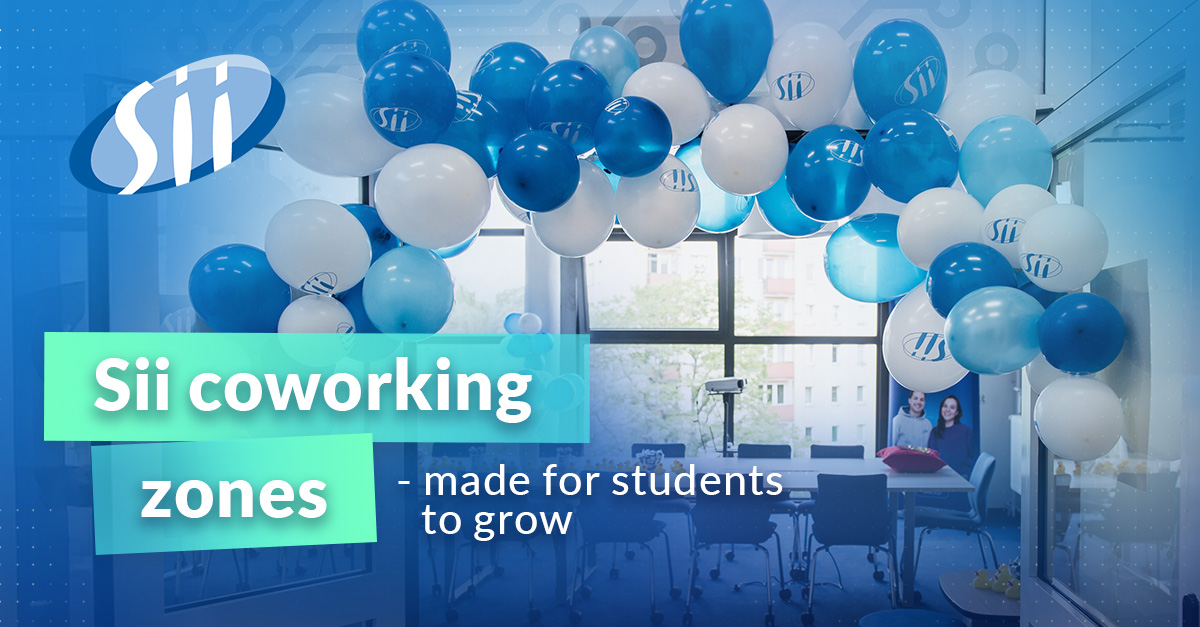 Coworking zones powered by Sii – where learning, technology, and people ...